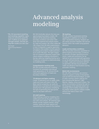 Siemens-PLM-NX-CAE-overview-br-X24 | PDF