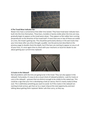 5 Warning Signs You Need New Tires | PDF