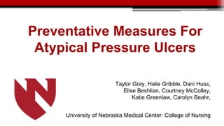 Pressure Ulcer QI Presentation - UNMC | PPTX