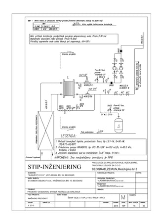 Sema veze toplotne podstanice | PDF