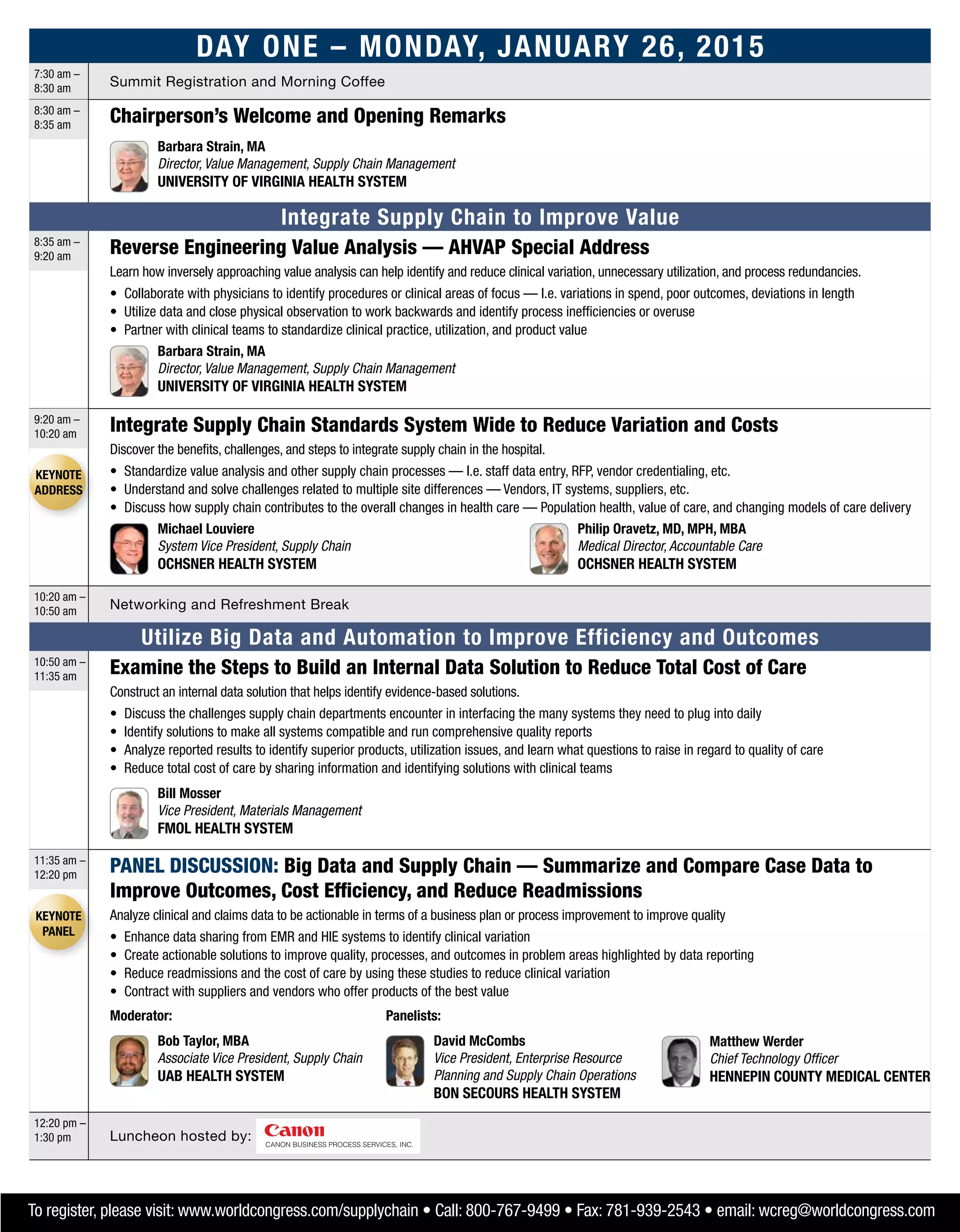 2015 World Congress Brochure | PDF