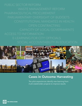 Cases in Outcome Harvesting-2014 | PDF