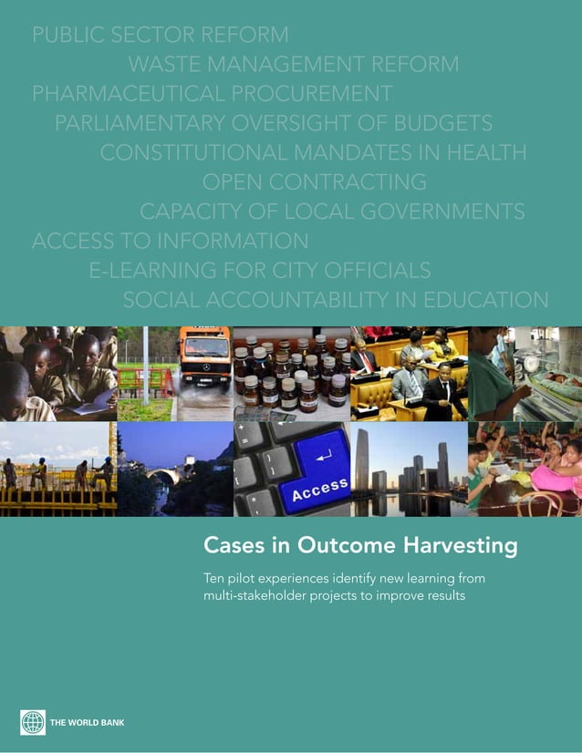 Cases in Outcome Harvesting-2014 | PDF
