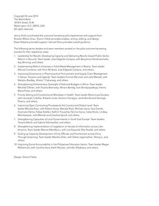 Cases in Outcome Harvesting-2014 | PDF