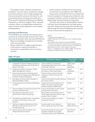 Cases in Outcome Harvesting-2014 | PDF