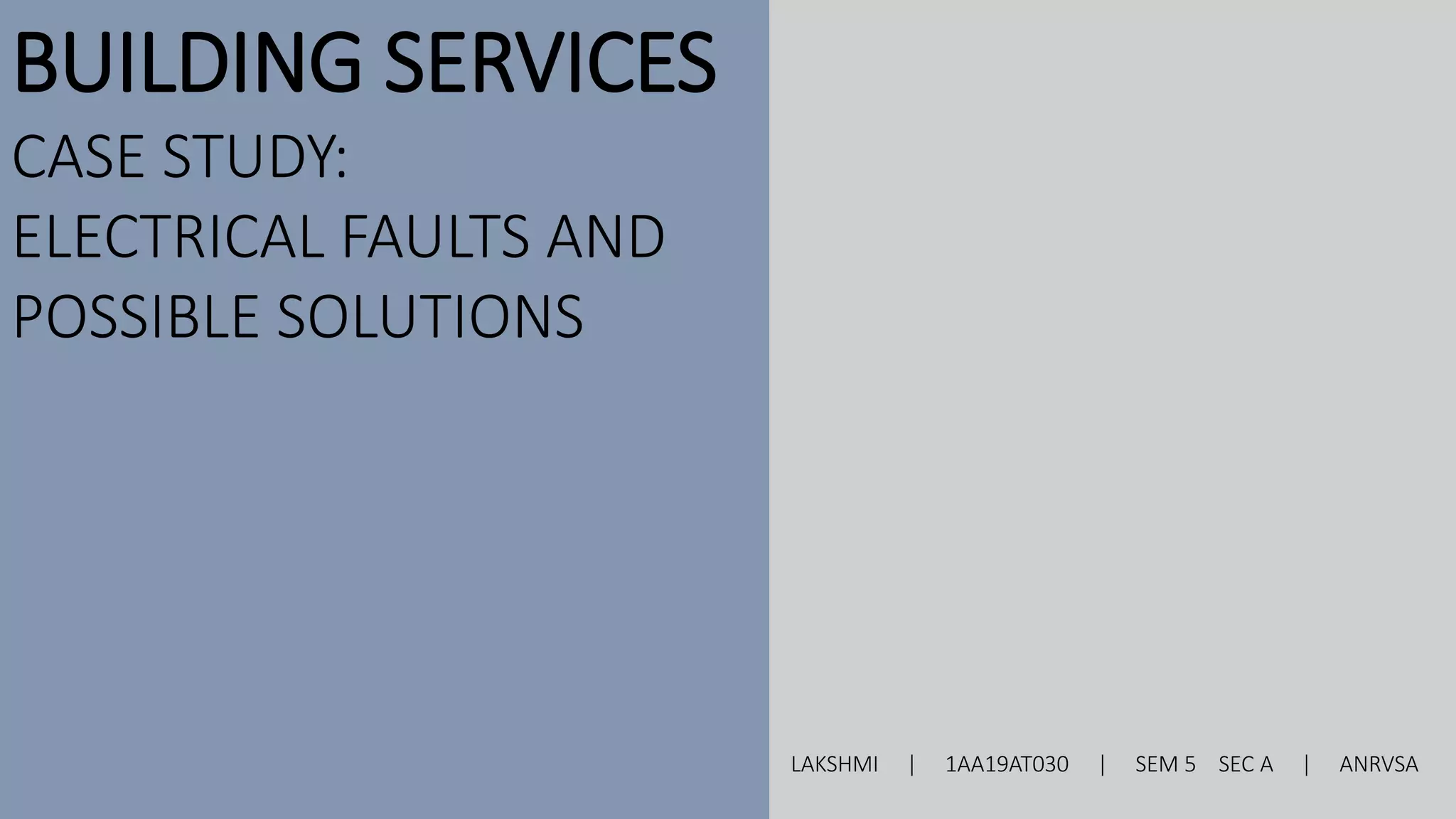 ELECTRIC FAULTS | PDF