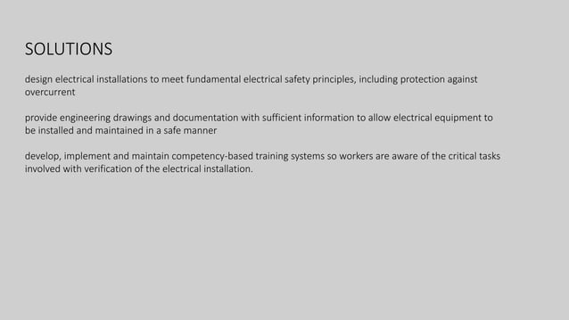 ELECTRIC FAULTS | PPT