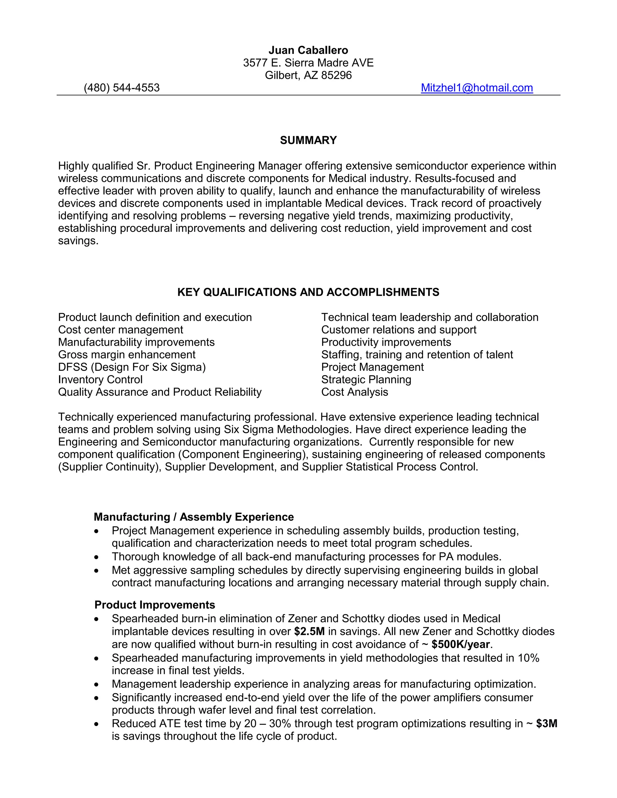Juan Caballero Resume -Final-22 | PDF