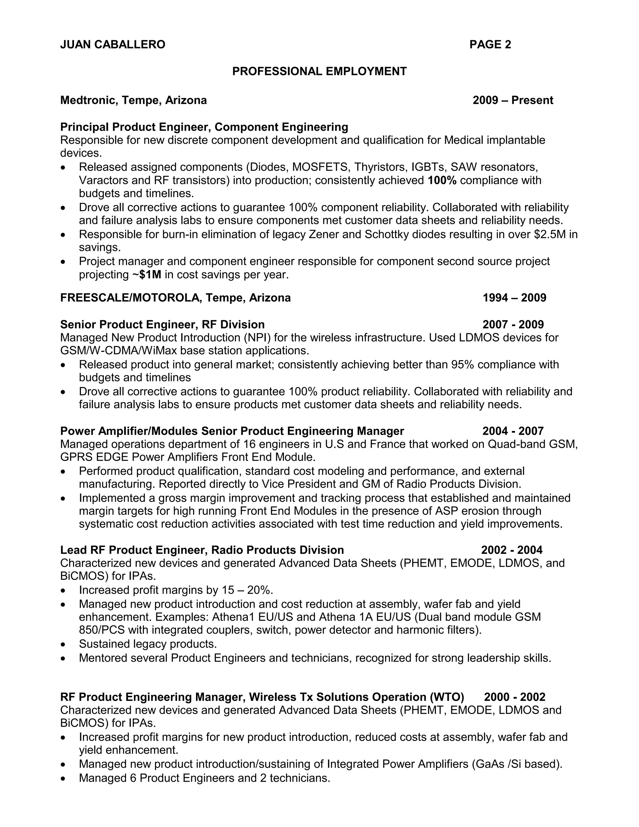 Juan Caballero Resume -Final-22 | PDF