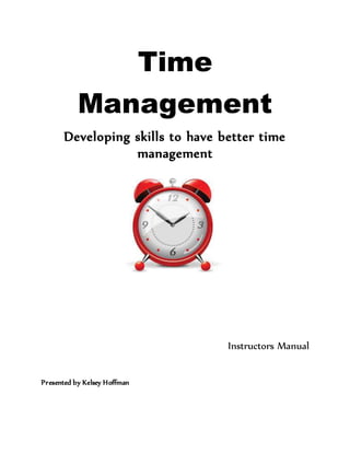 Time Managementinstructor | PDF