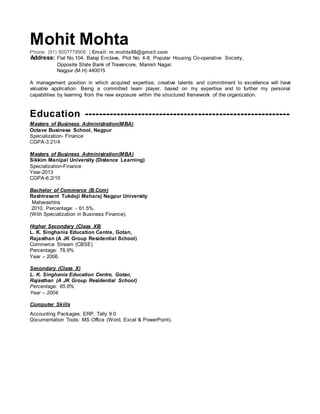 Mohit Mohta(1) | DOCX
