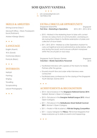 CV_2014_VanessaSoh | PDF