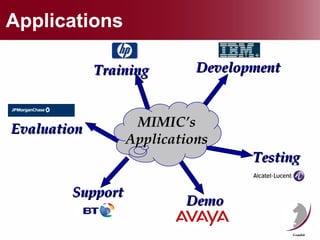 MIMIC presentation 2012 | PPT