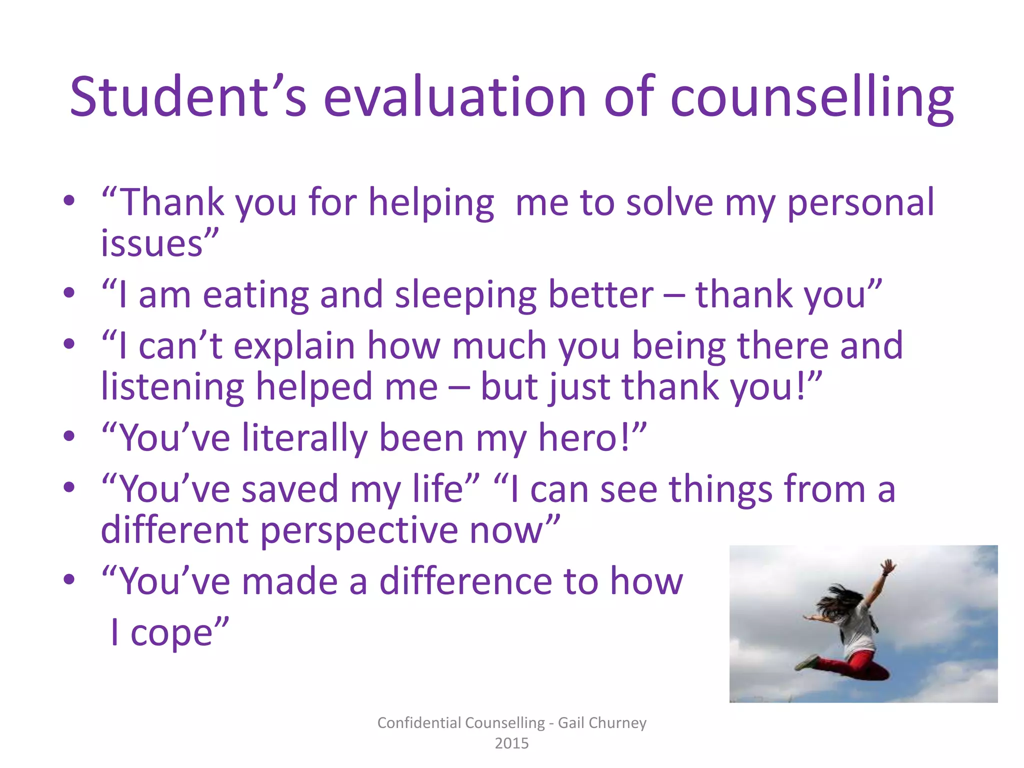 CONFIDENTIAL COUNSELLING | PPTX