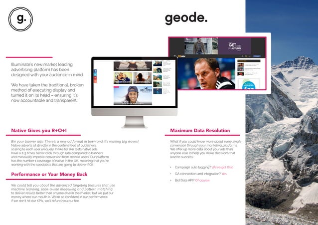 geode_onepager | PDF | Advertising Industry | Industries