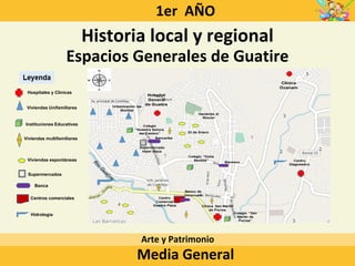 1° AÑO EMG ARTE Y PATRIMONIO ORIGENES DE GUATIRE | PDF