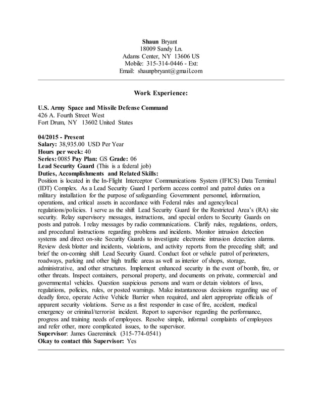 Shaun Resume | PDF