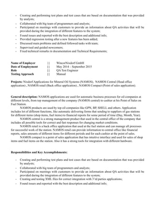 Viktor Tokar CV | PDF