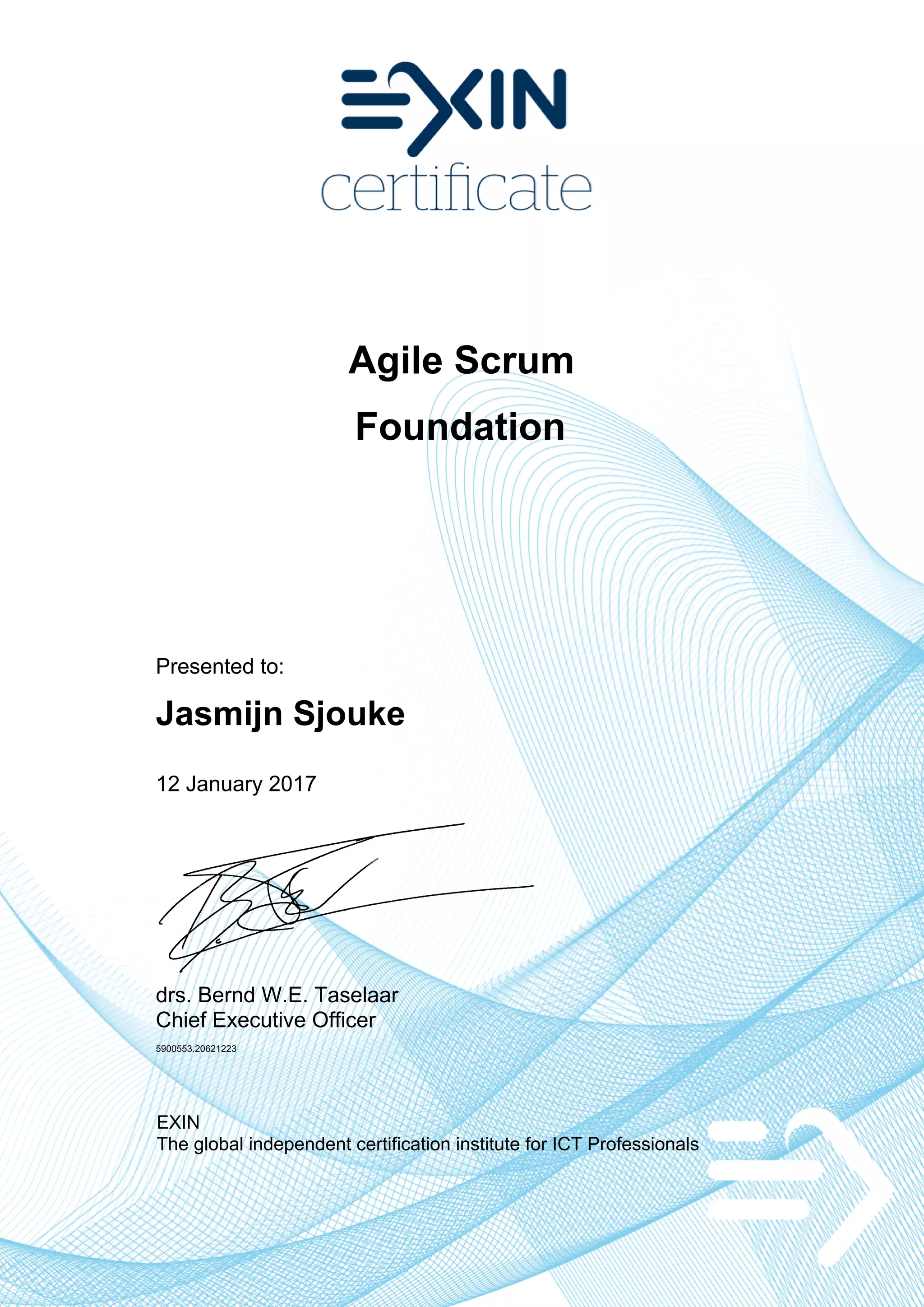 Certificaat Jasmijn Sjouke | PDF