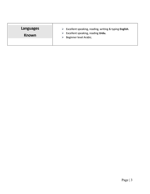 CV Sumaiya Mazhar | PDF