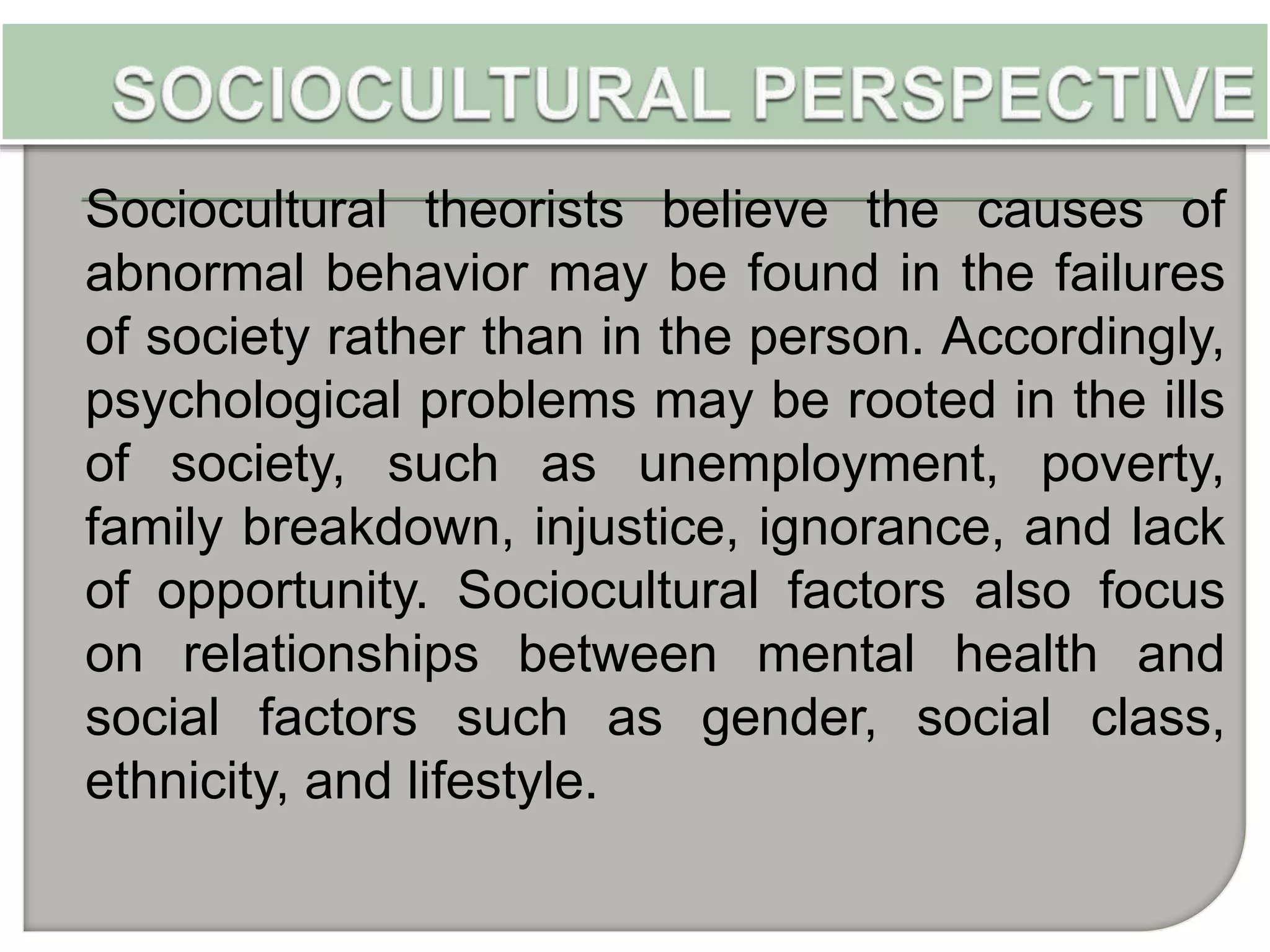 1 Abnormal Psychology (Intro) | PPTX