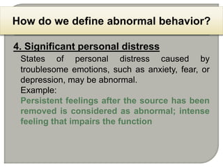 1 Abnormal Psychology (Intro) | PPTX