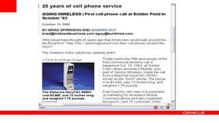 History of Oracle and Databases | PPTX | Databases | Computer Software ...