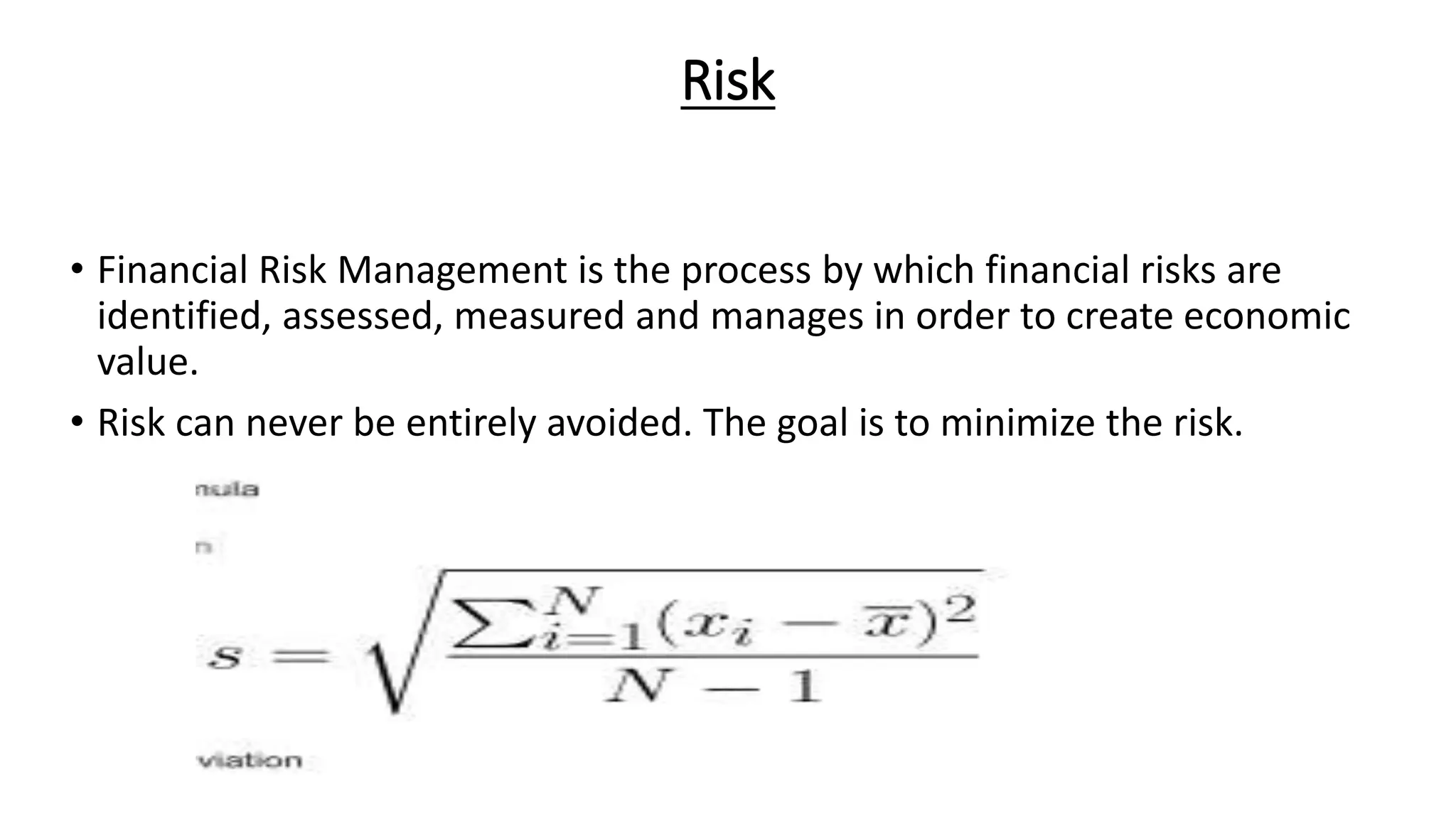 1 Absolute Vs. Relative Risk Finance pptx | PPTX