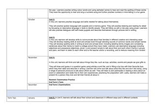 ANNUAL lesoon Plan for firts grade and second grade | DOCX