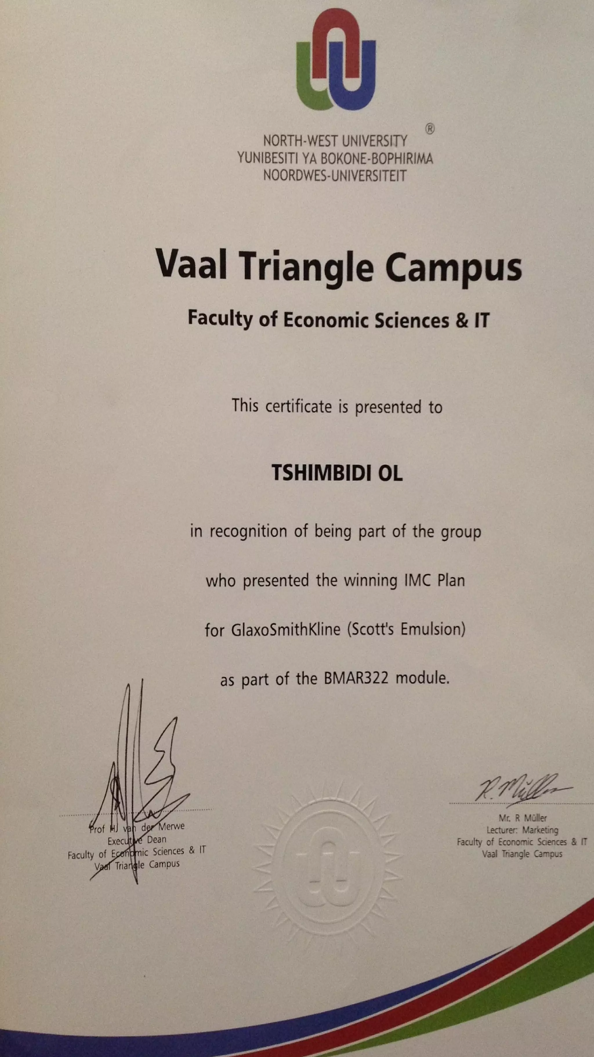 IMC Certificate 1 | PDF