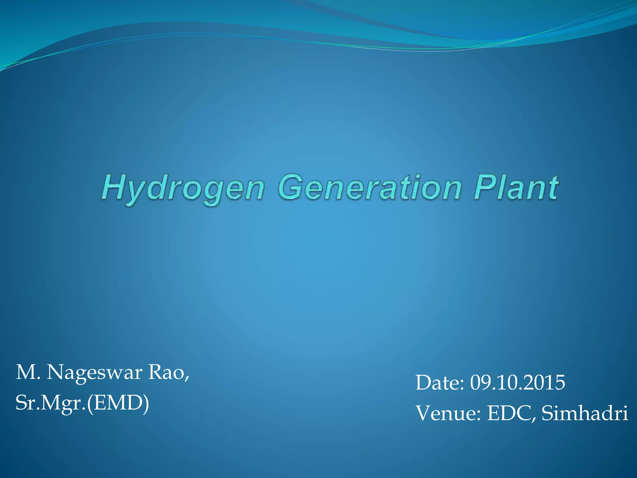 H2 Plant presentation-2 | PPTX