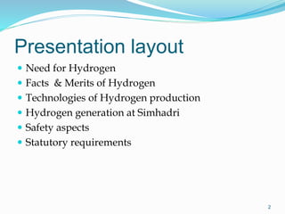 H2 Plant presentation-2 | PPTX