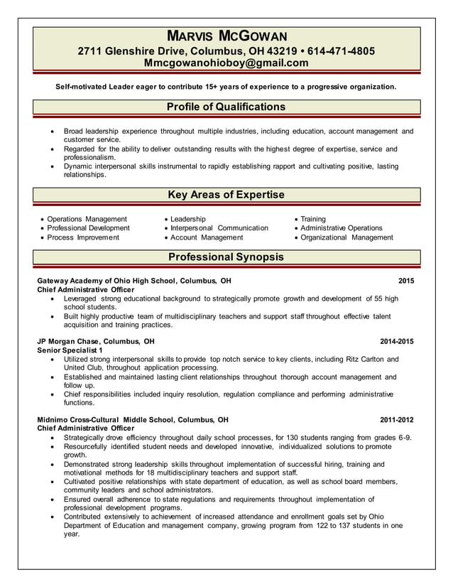 mcgowanresume | PDF