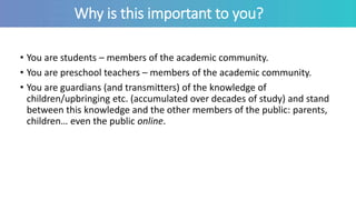 Lesson 1: Academic discourse | PPT