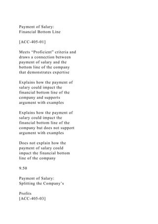 1 ACC 405 Final Project Two Guidelines and Rubric .docx