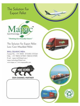 MAPAC Compressed Wood Pallet Brochure | PDF