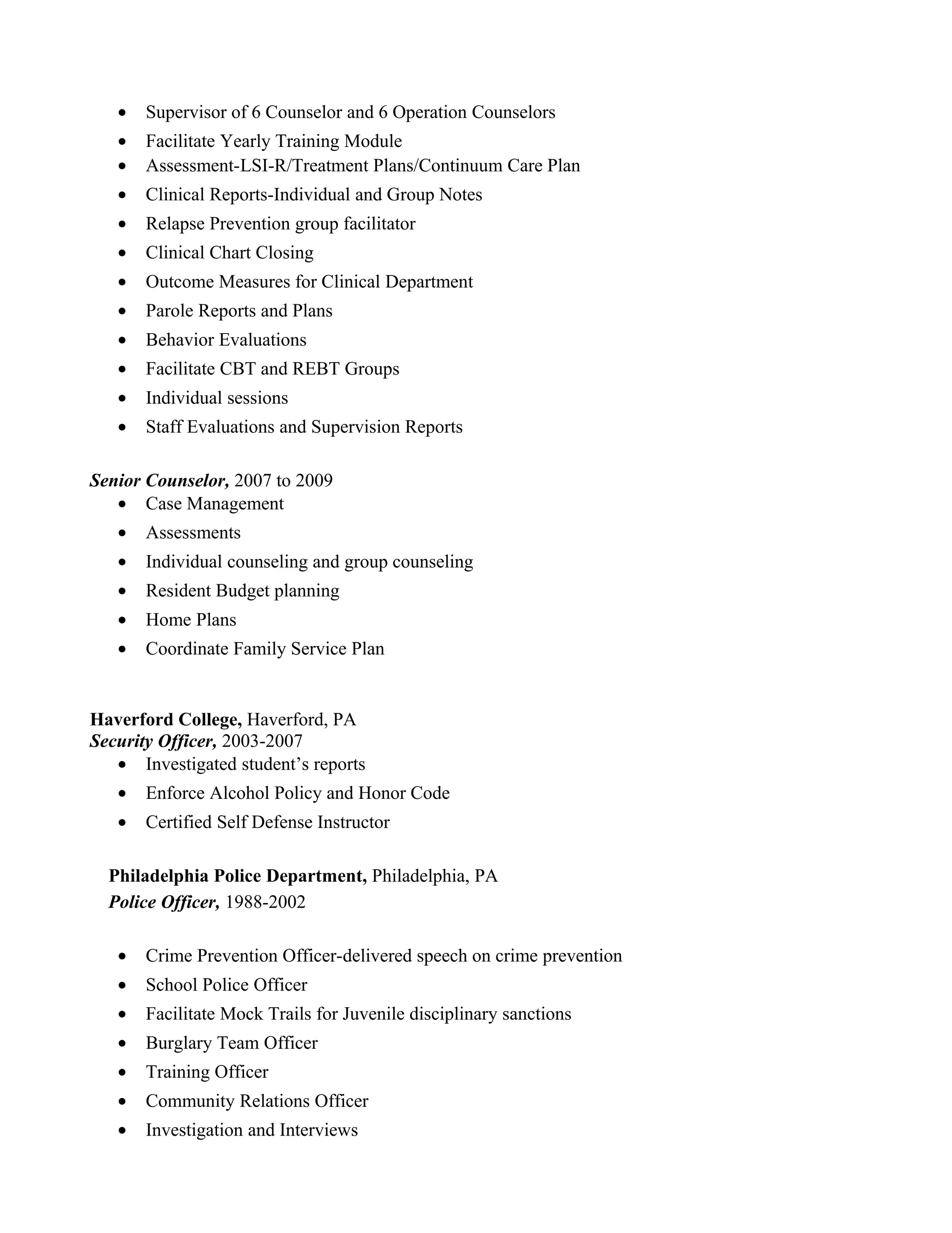 ANDREA HARRIS resume 2014 | DOC