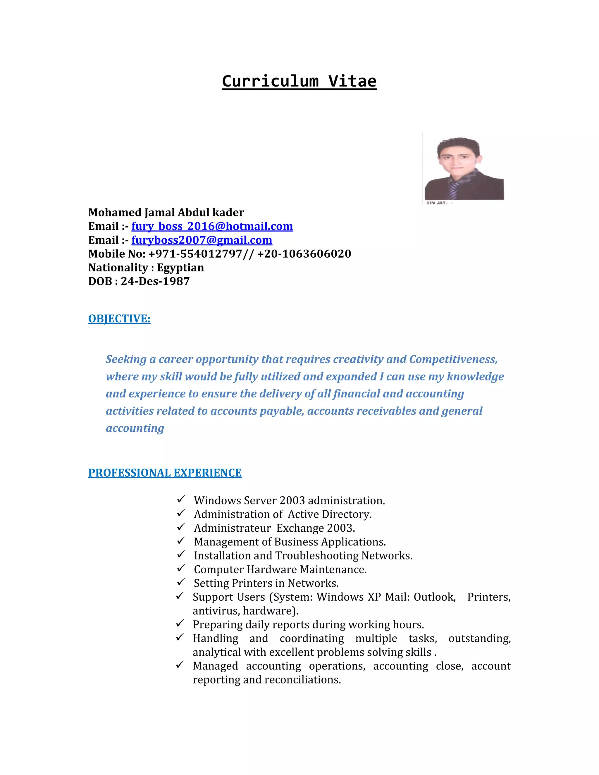 Curriculum Vitae | PDF