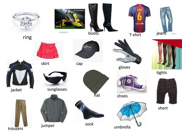 1 a clothes and complements | PPT