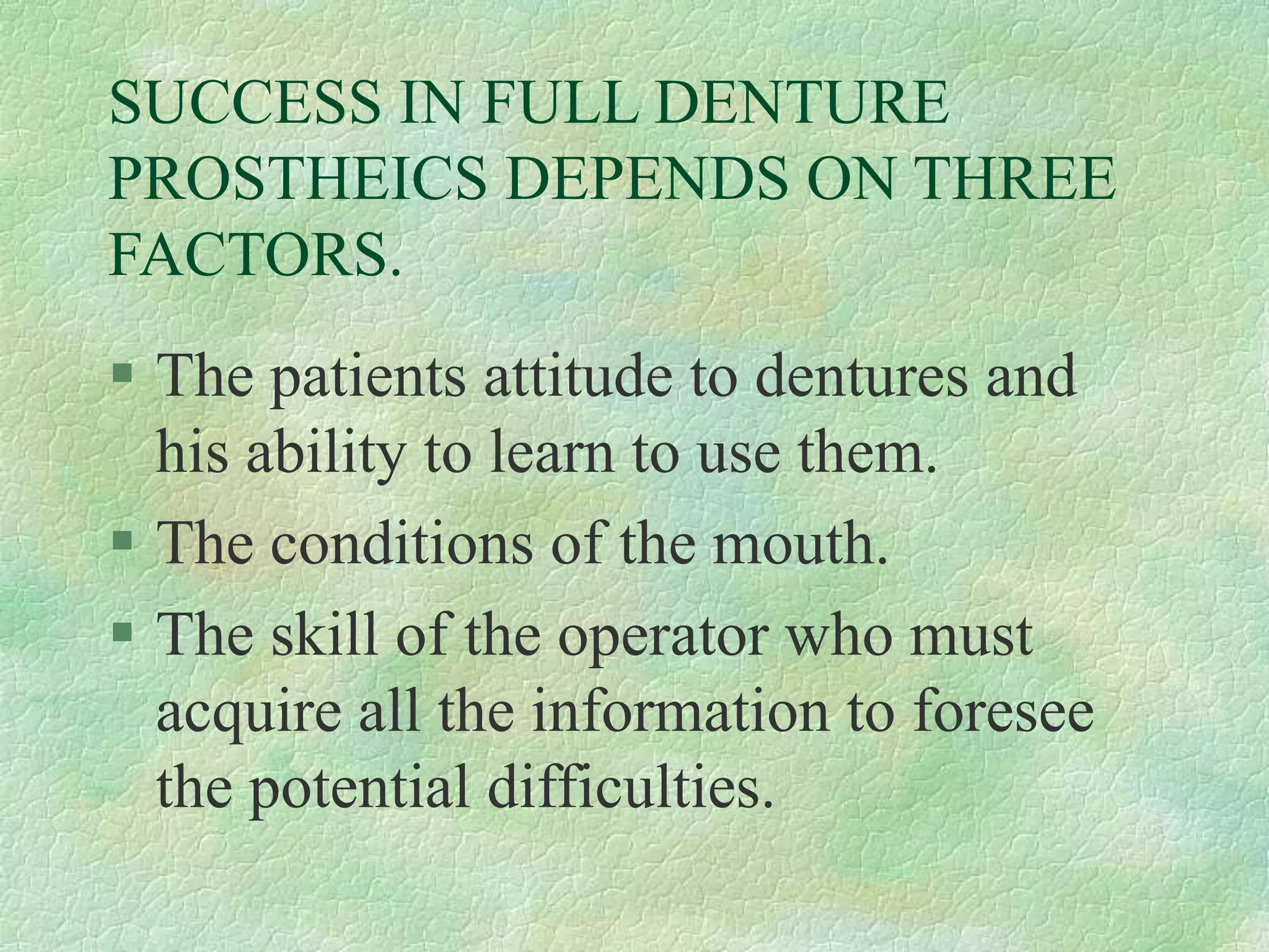 1 a complete dentures steps of the procedure and histoy.ppt