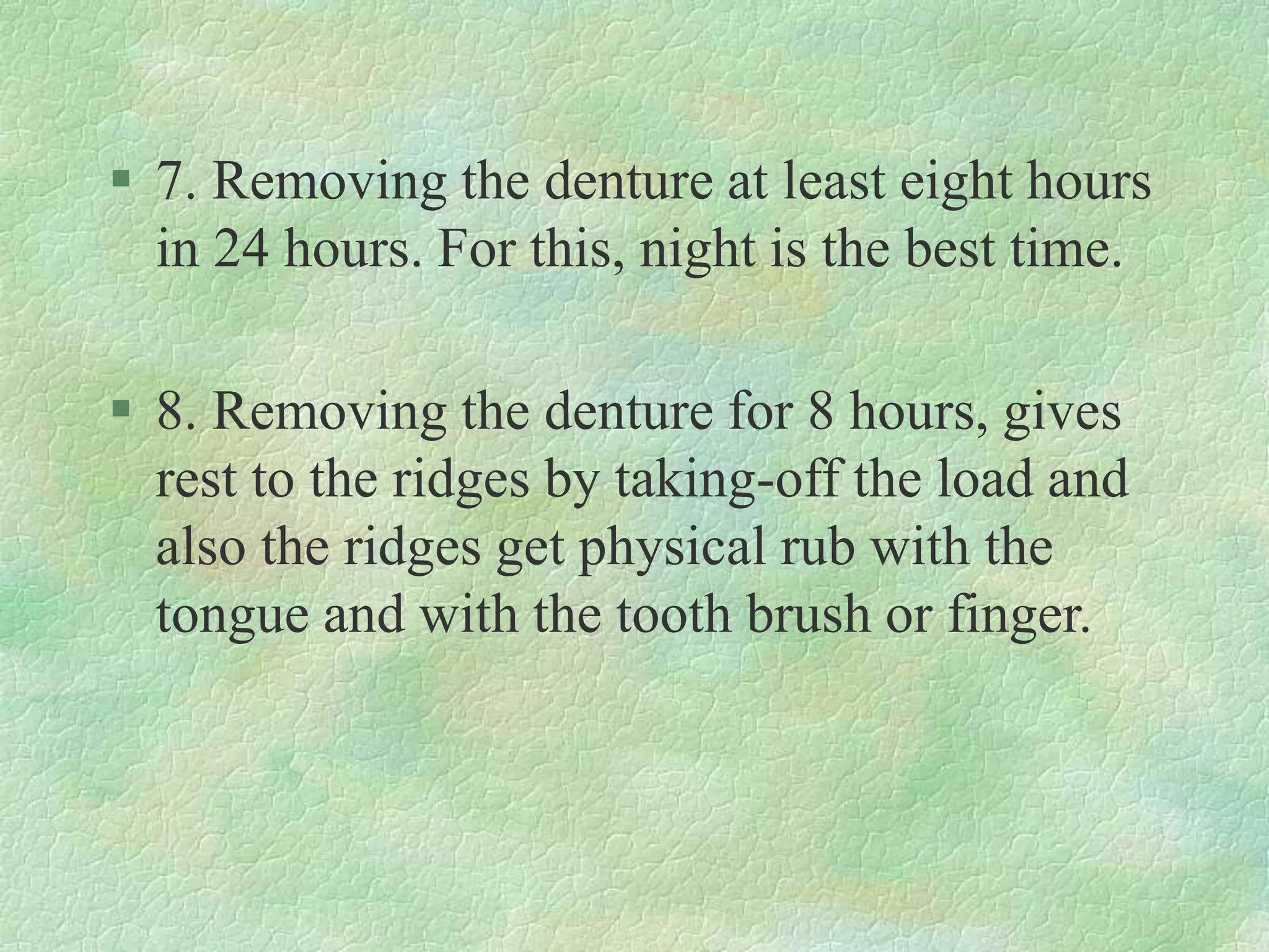 1 a complete dentures steps of the procedure and histoy.ppt