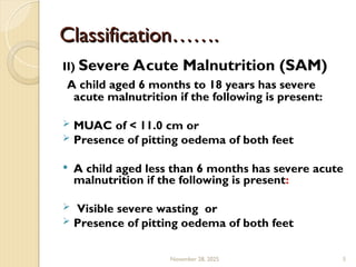 1 ACUTE MALNUTRITION (2).ppt for health workers | PPT
