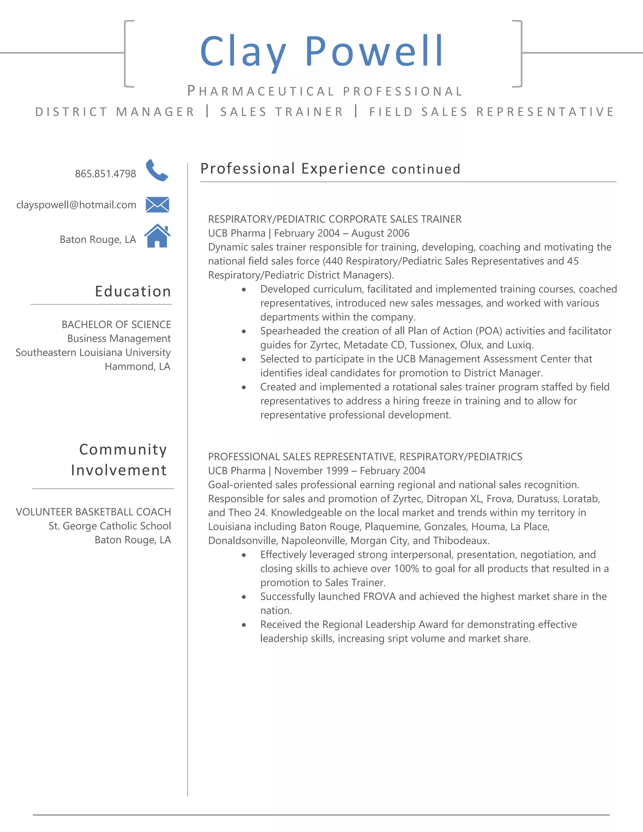 ClayPowell Resume 2017 | PDF