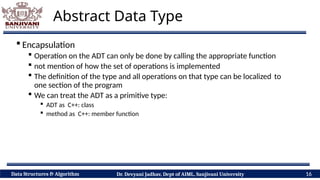 Introduction to Data Structure and its type: Primitive and Non ...