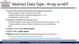 Introduction to Data Structure and its type: Primitive and Non ...