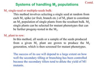 Dr. Md. Abdul Malek CSO Plant Breeding Division BINA advancement of ...