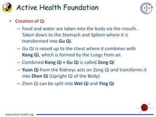 Vital Substances Qi | PPSX | Holistic Health | Alternative Medicine