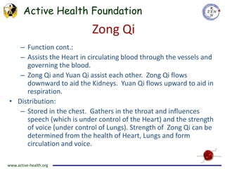 Vital Substances Qi | PPSX | Holistic Health | Alternative Medicine