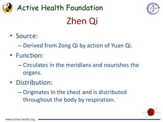 Vital Substances Qi | PPSX | Holistic Health | Alternative Medicine