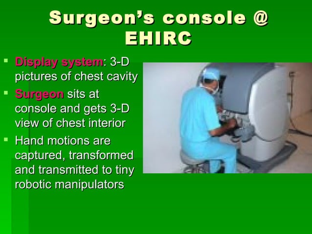 Advances in Telesurgery and Surgical Robotics | PPT